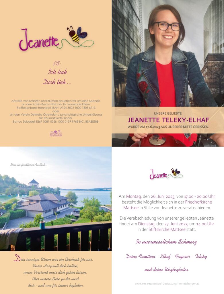 Jeanette Teleky-Elhaf - Bestattung Hemetsberger | Särge | Urnen ...